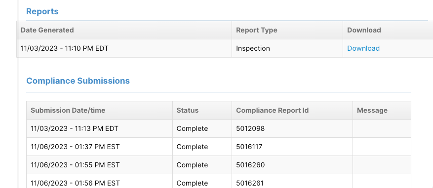 Brycer's Compliance Engine (TCE) Integration – Inspect Point Help Desk