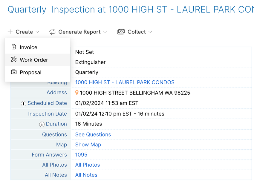 Using the Corrective Action Form – Inspect Point Help Desk