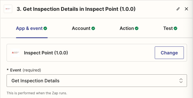 Getting Started with Zapier – Inspect Point Help Desk
