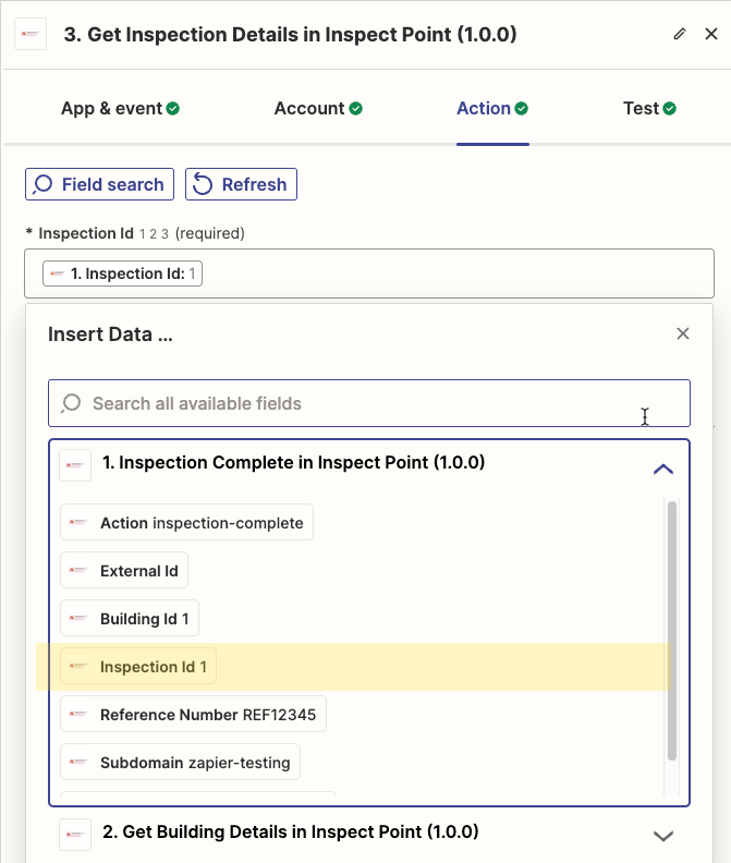 Getting Started with Zapier – Inspect Point Help Desk