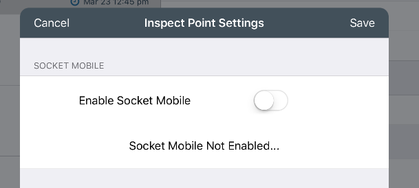 How to setup your Socket Mobile device – Inspect Point Help Desk
