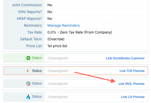 IROL Integration – Inspect Point Help Desk