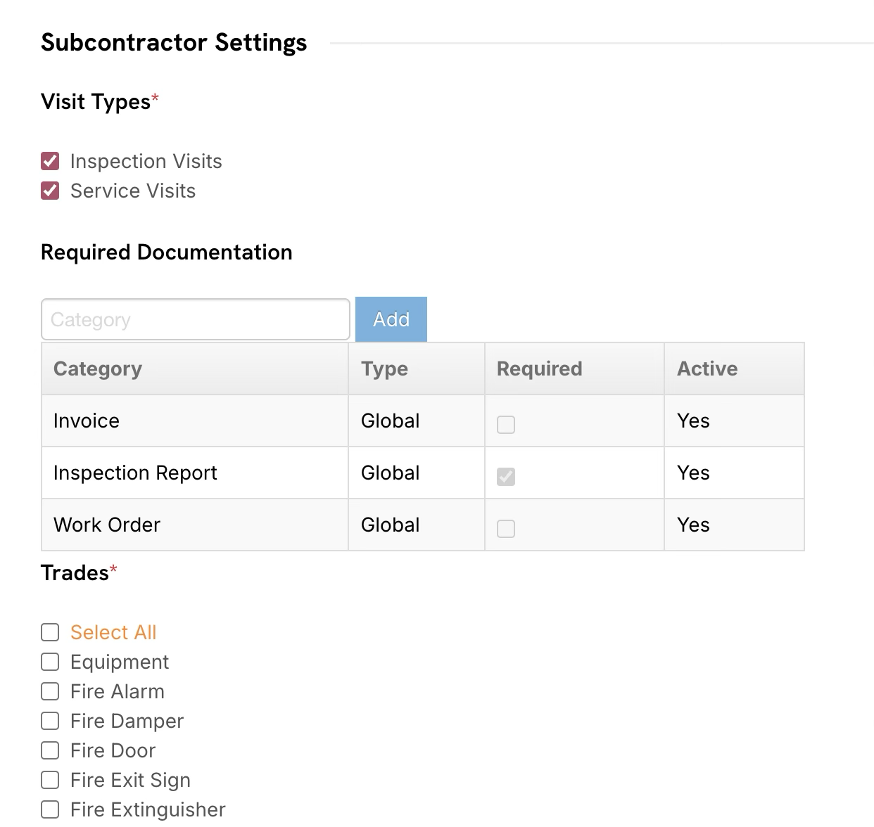 Inviting Subcontractors – Inspect Point Help Desk