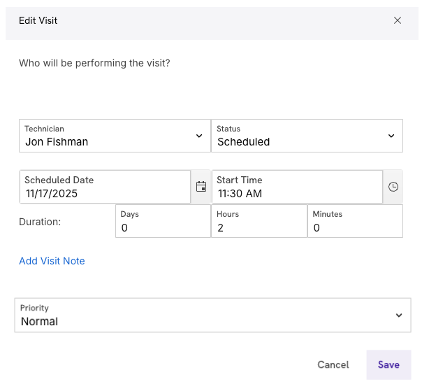 How to Schedule a Work Order – Inspect Point Help Desk
