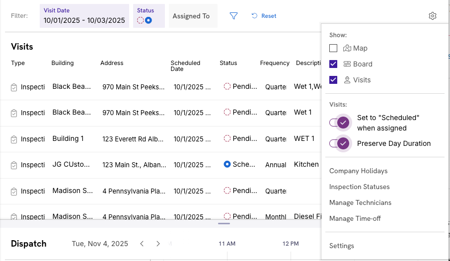How to Schedule a Work Order – Inspect Point Help Desk