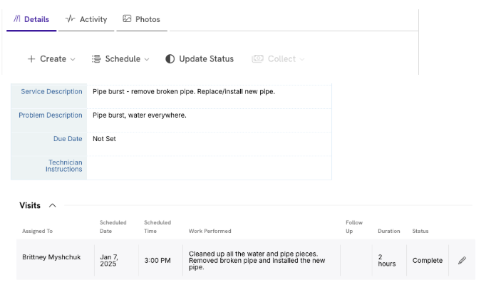 How to Review a Work Order and Generate a Service Report – Inspect ...