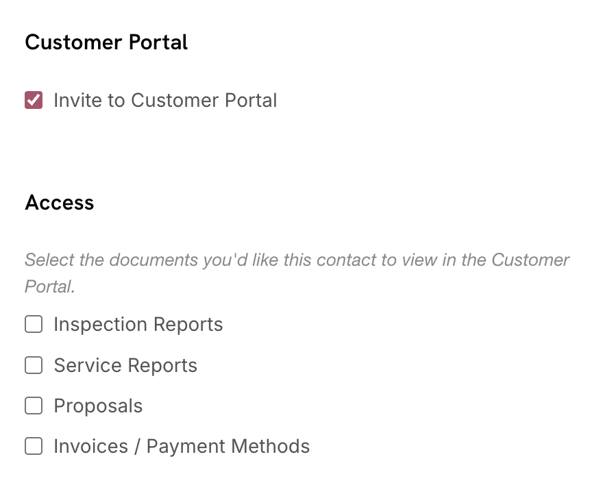 How to Invite Contacts to the Customer Portal – Inspect Point Help Desk