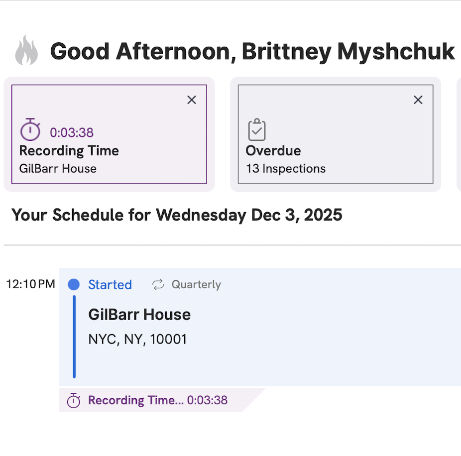 How to Log Time Entries in the Field – Inspect Point Help Desk